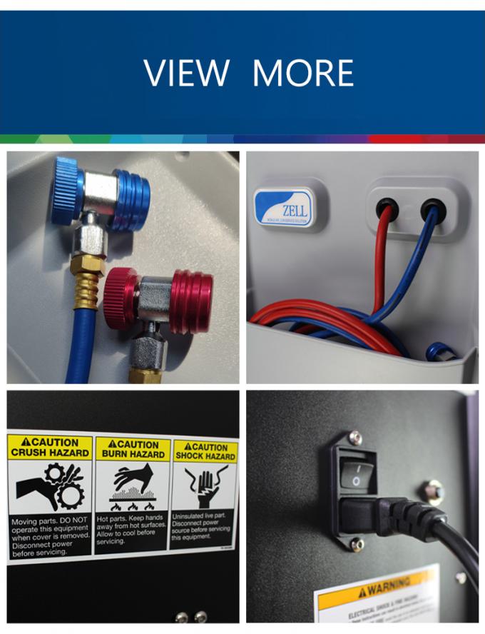 Fully Automatic Portable AC Machine R134A Car Refrigerant Recovery Machine