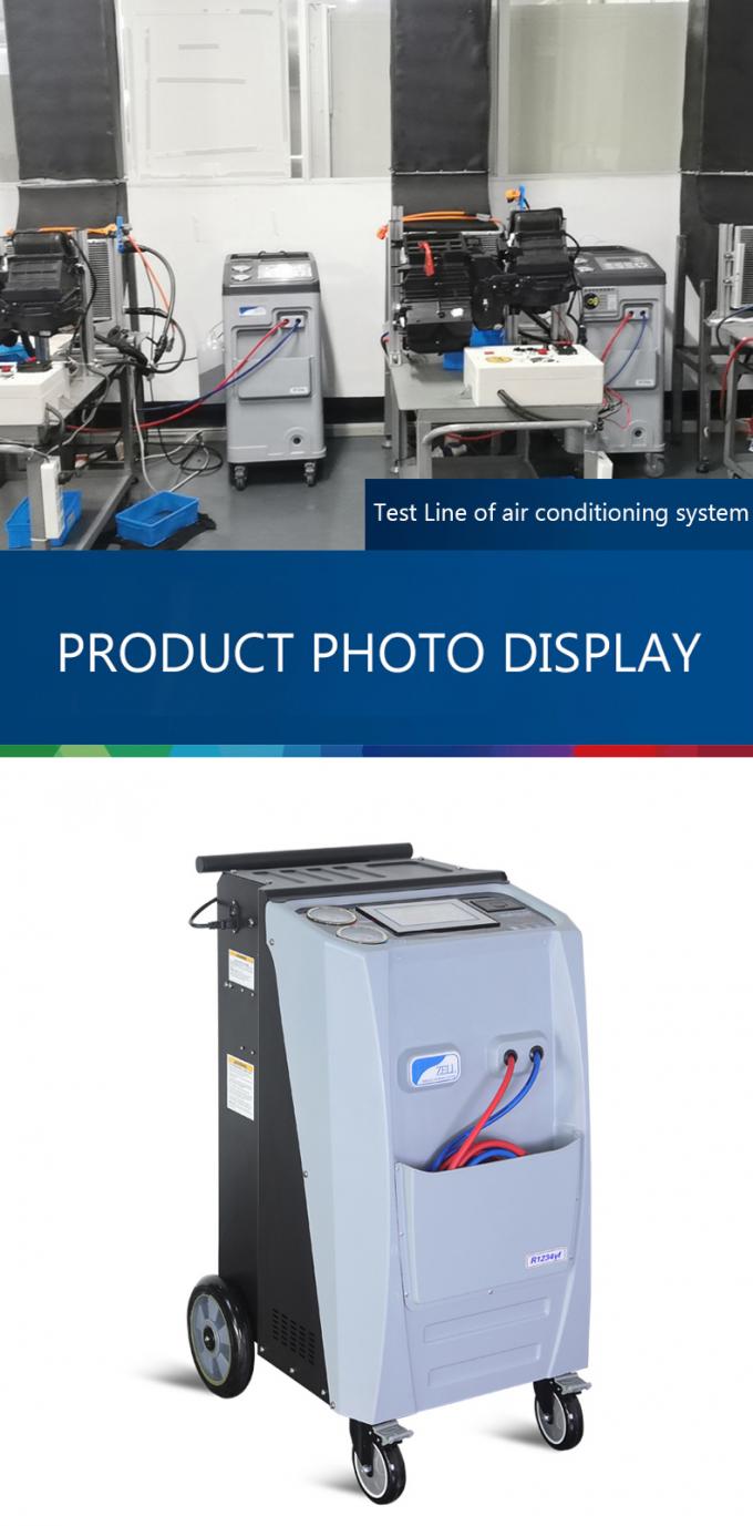 ZELL 1234YF AC Machine Refrigerant Recycling Car AC Service Station