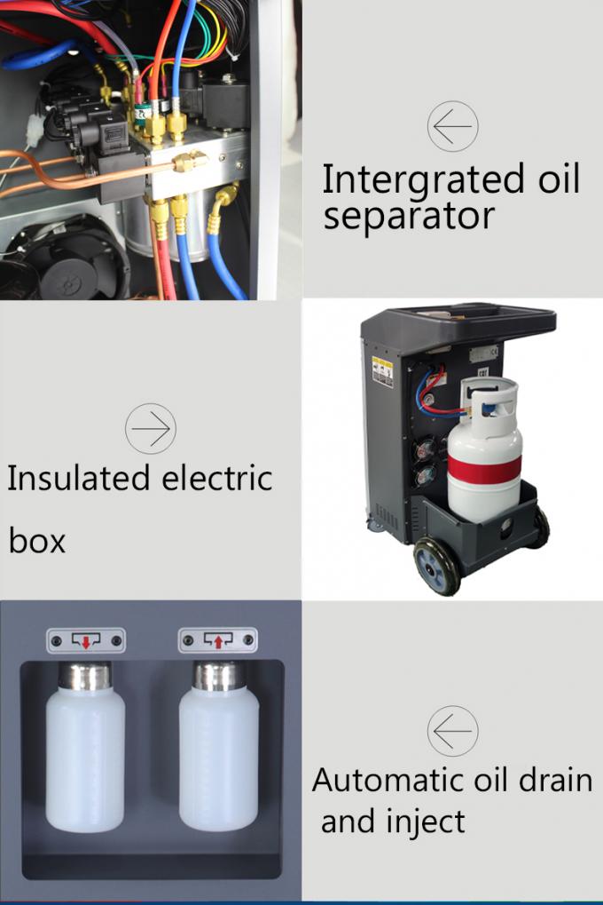 Vehicle Auto Refrigerant Recovery Machine for R1234yf Aircon Recycling ...