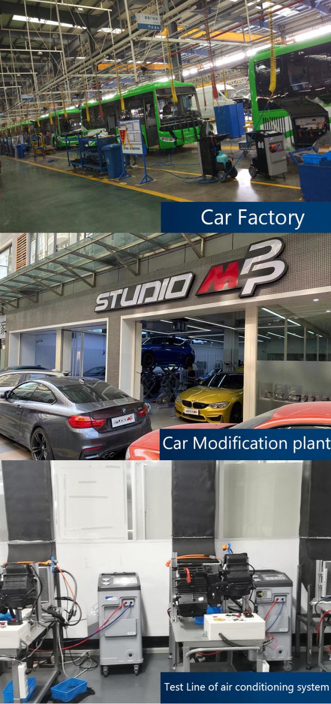 Car R134a AC Filling Machine For Freon Refrigerant Aircon Recovery And ...